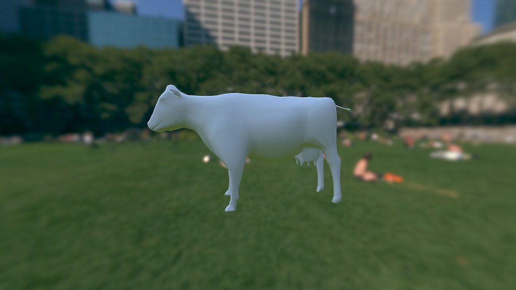 Farm Cow - 3D model by Nicholas Graff (@DirtyHandsProd) [01b265f ...