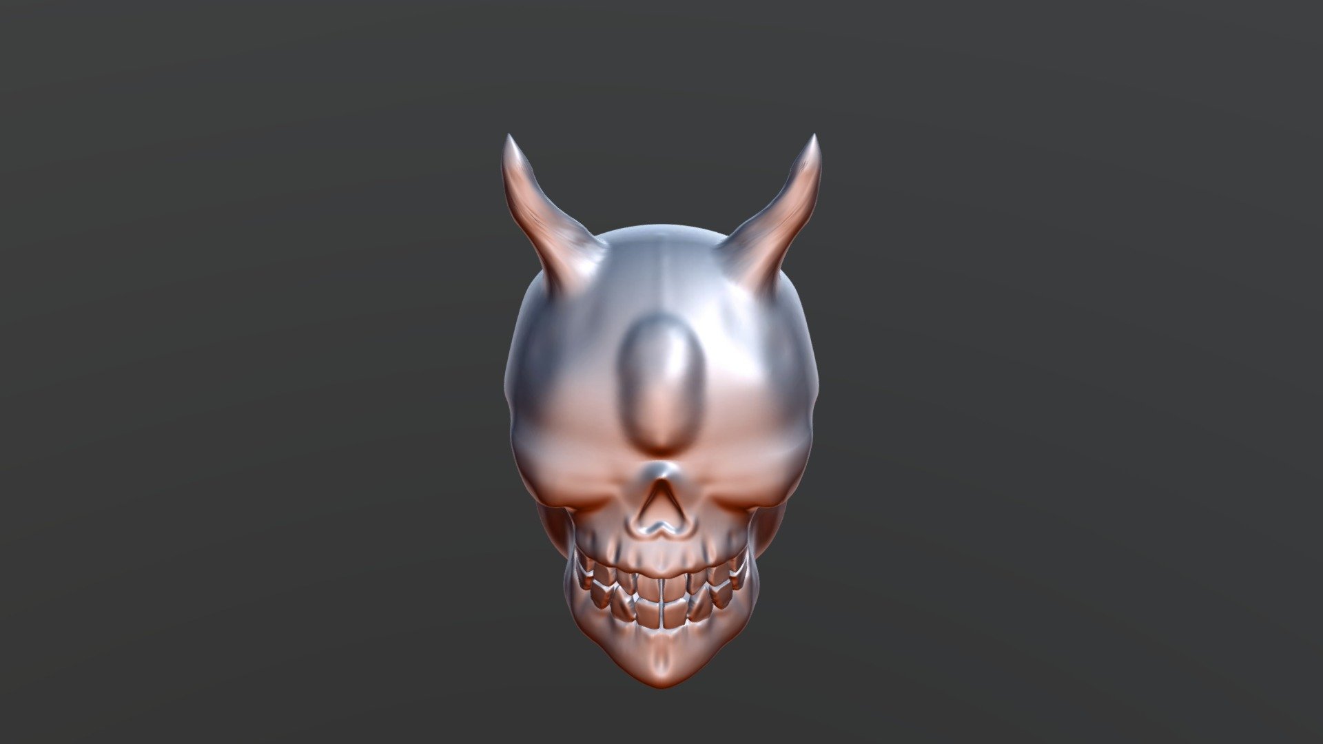 Demon Skull - 3D model by Asylum_Shogun [01b4582] - Sketchfab