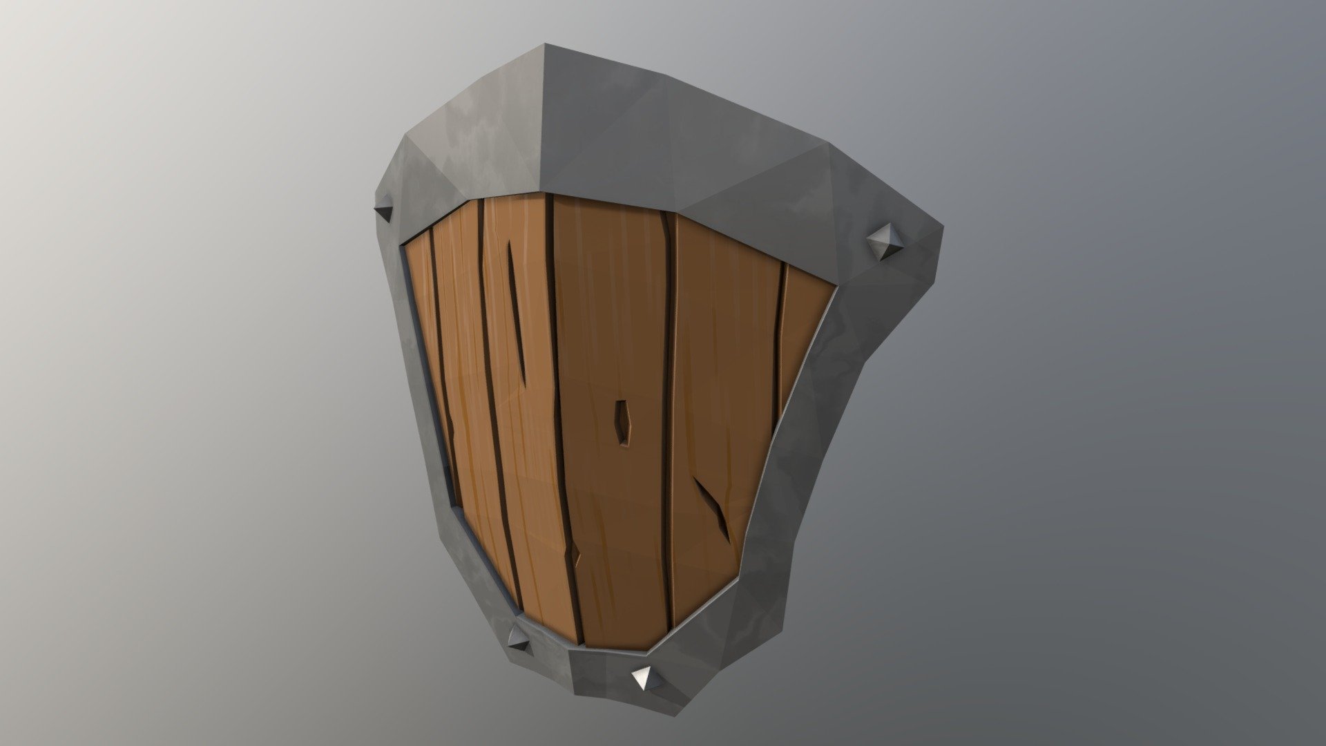 Low Poly Shield V3 - 3D model by Andrew Sundeen (@fractalcactus ...