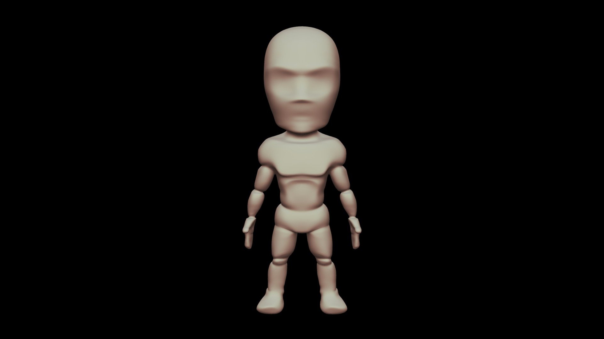 Cartoon Male Base Model - Download Free 3D model by Blendlex ...