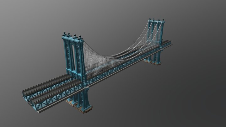 Manhattan-bridge 3D models - Sketchfab