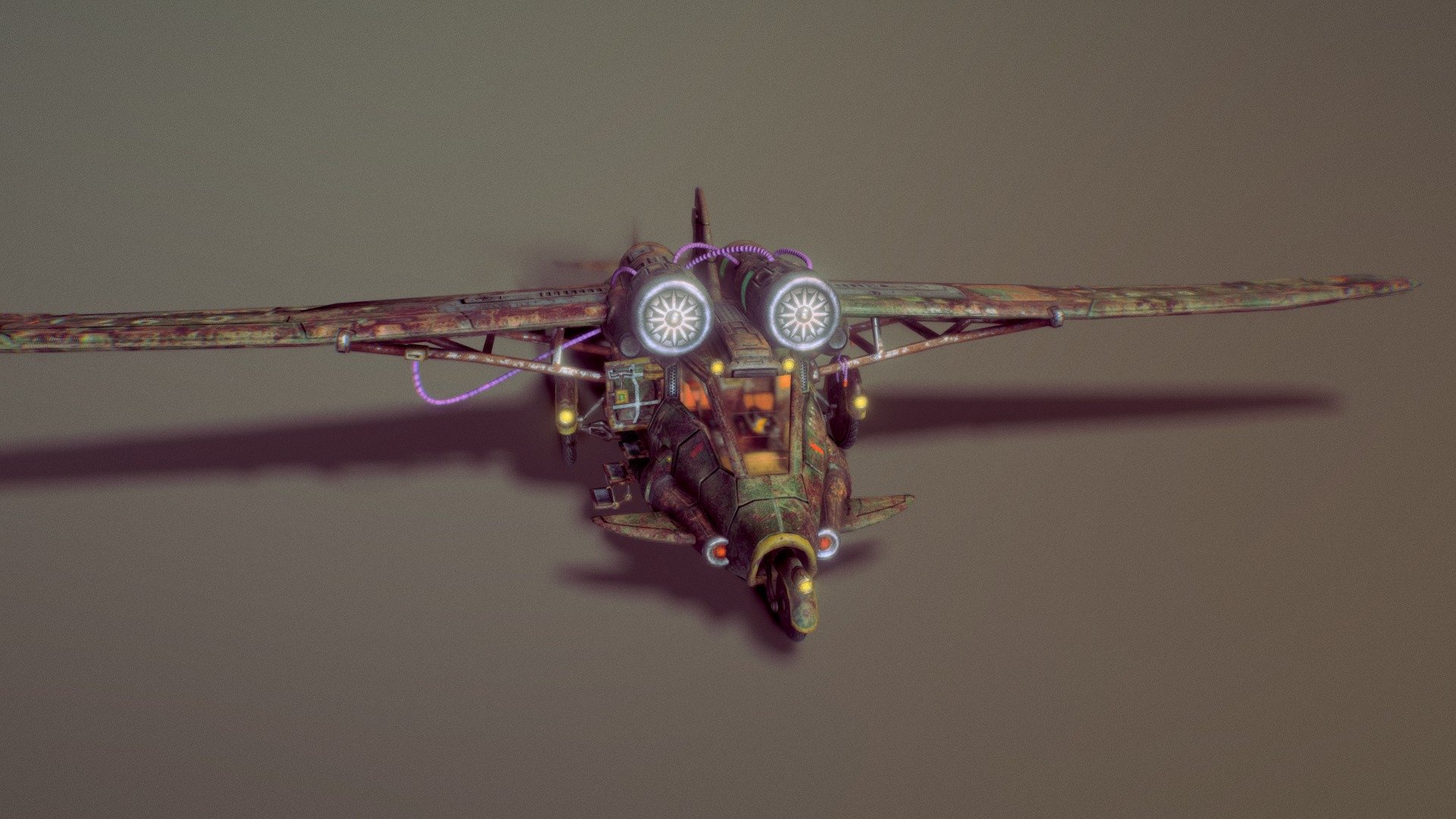 Junkplane Landed - Buy Royalty Free 3D model by Mellora [01b7ff3 ...