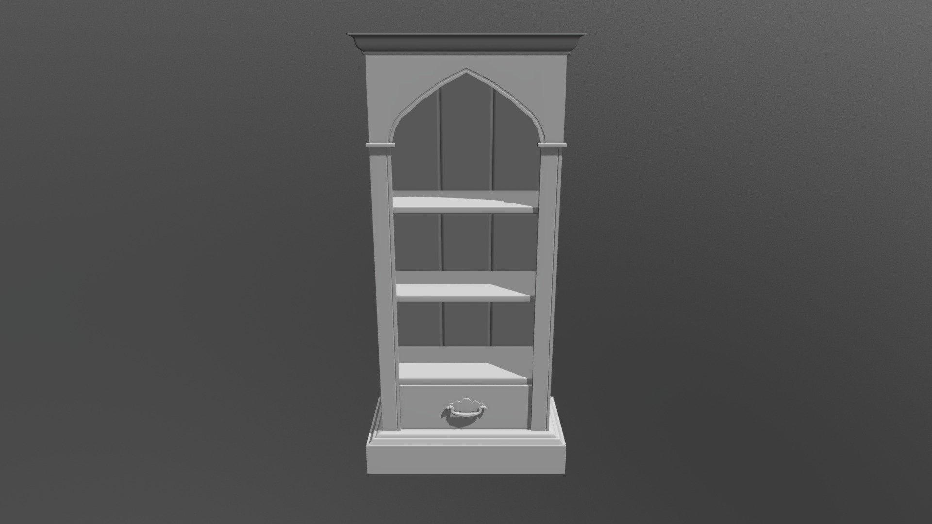 Bookshelf - Student Asset - 3D model by Drew (@yendysear) [01b9ffe ...