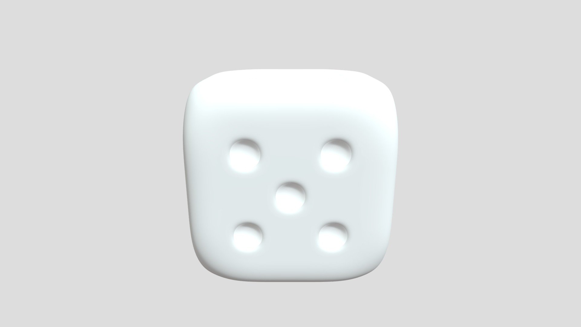 Just a simple dice - 3D model by AndreiCerbu [01ba35d] - Sketchfab