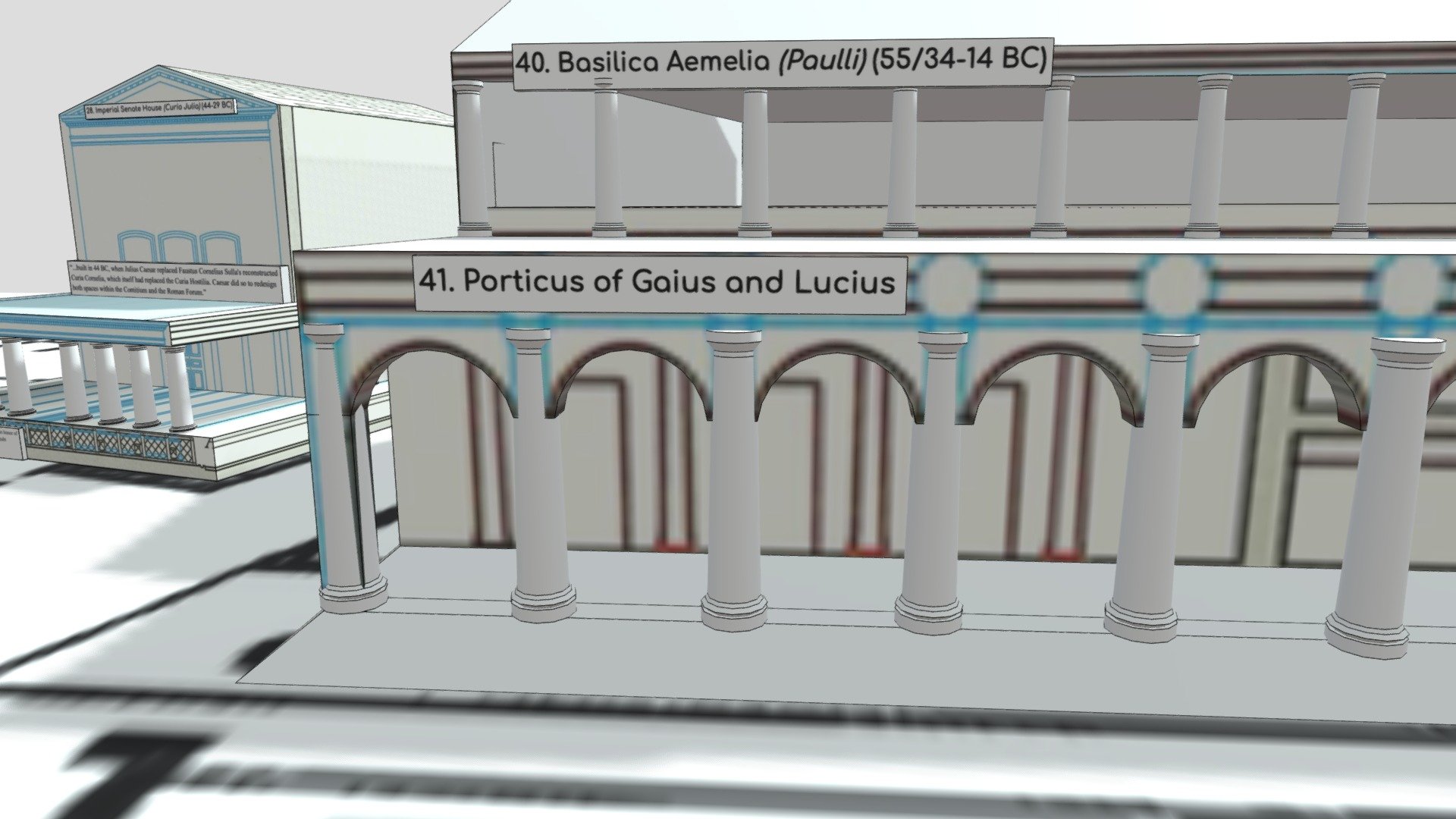 Roman Forum - 3D model by jessicaaislene [01bbbf7] - Sketchfab