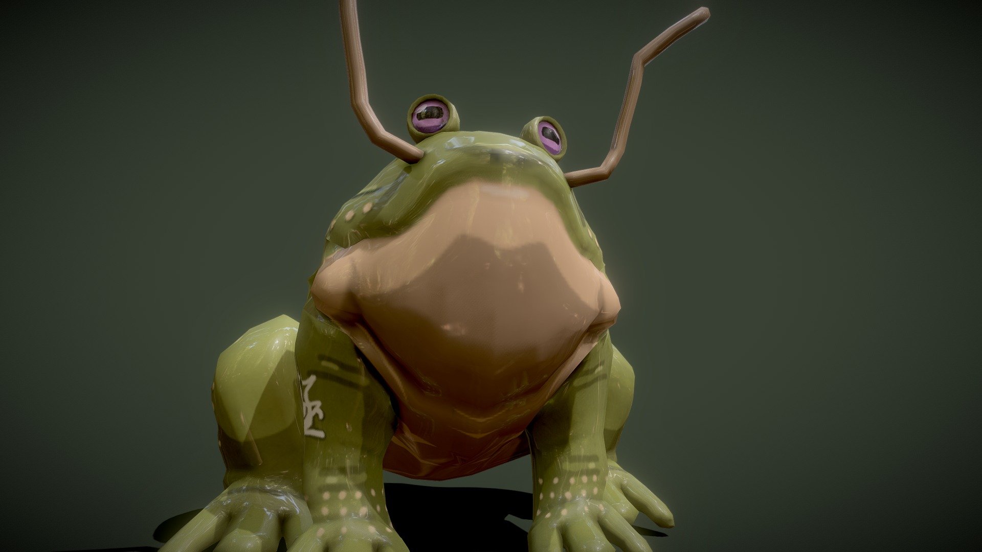 D.3.S Frog - Buy Royalty Free 3D model by AbethGrimshaw [01bec2e ...