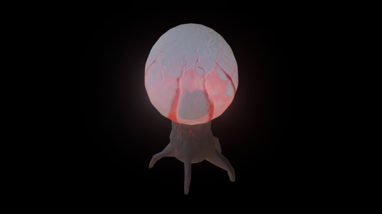 Alien Orb Plant - 3D model by B (@bmwebster) [01c001b] - Sketchfab