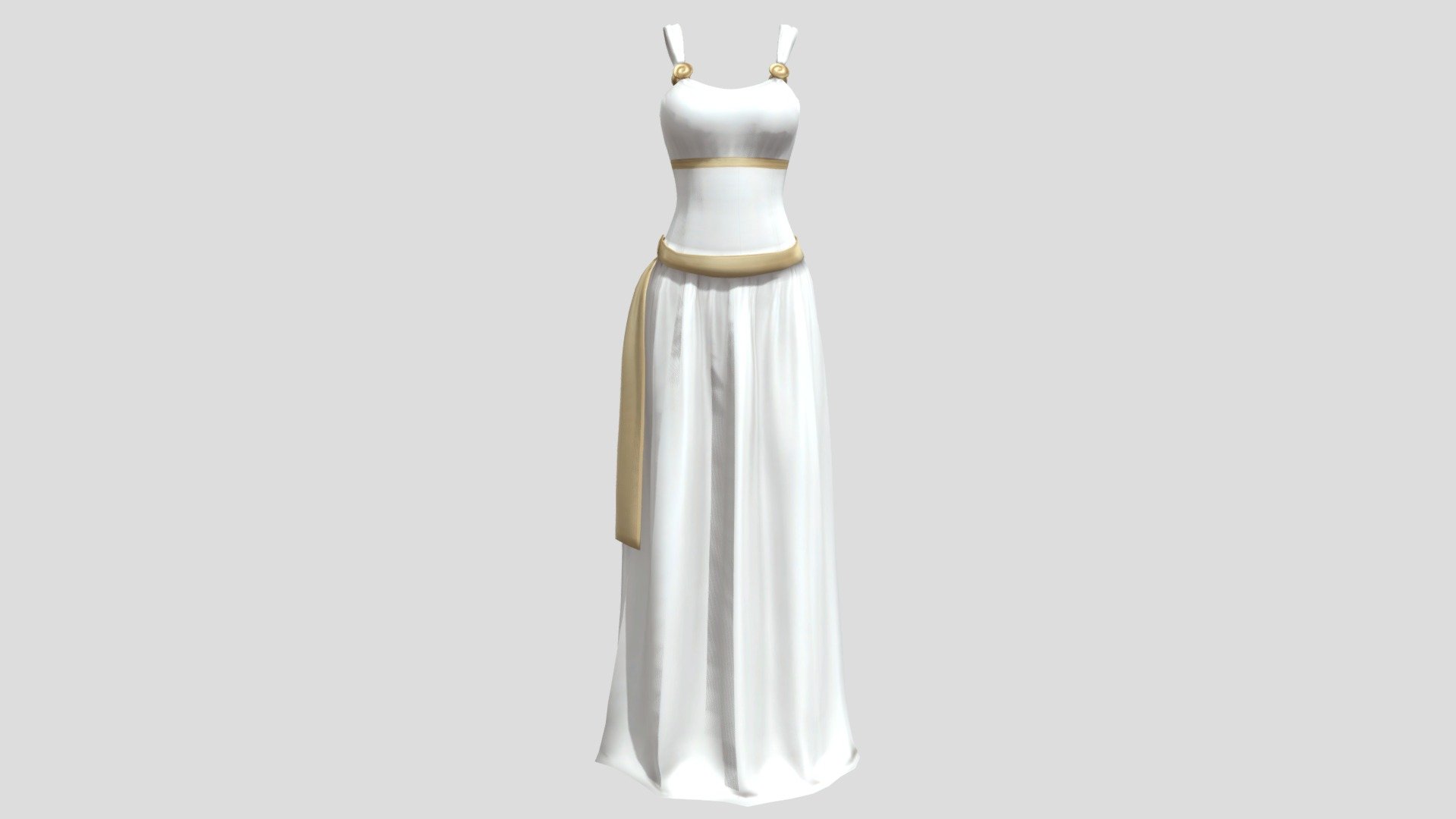 Princess Megara Goddess Clothes - Download Free 3D model by Princess ...
