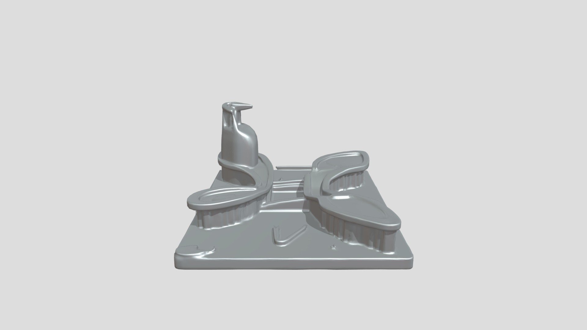 curved architectural model - 3D model by piao_yun [01c0e08] - Sketchfab