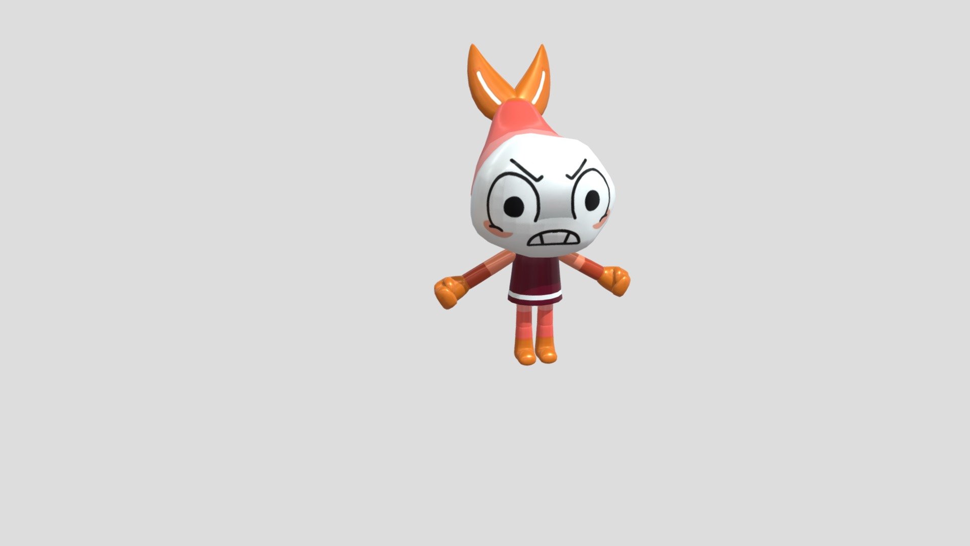 shrimpo_official_-_dandys_world - Download Free 3D model by Hiii282 ...