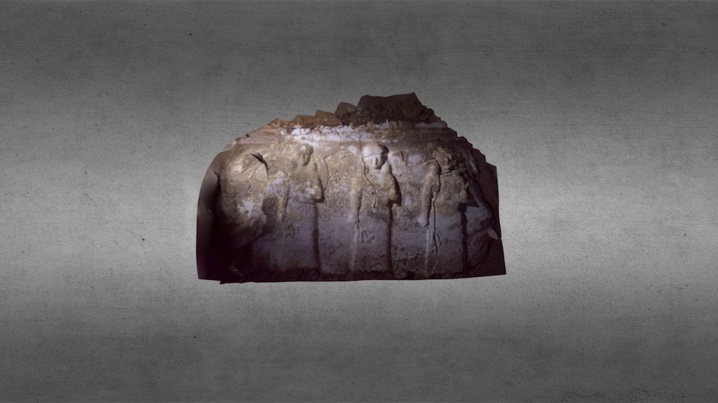 Nineveh, unknown relief - 3D model by Shamlu Archaeological Mission ...