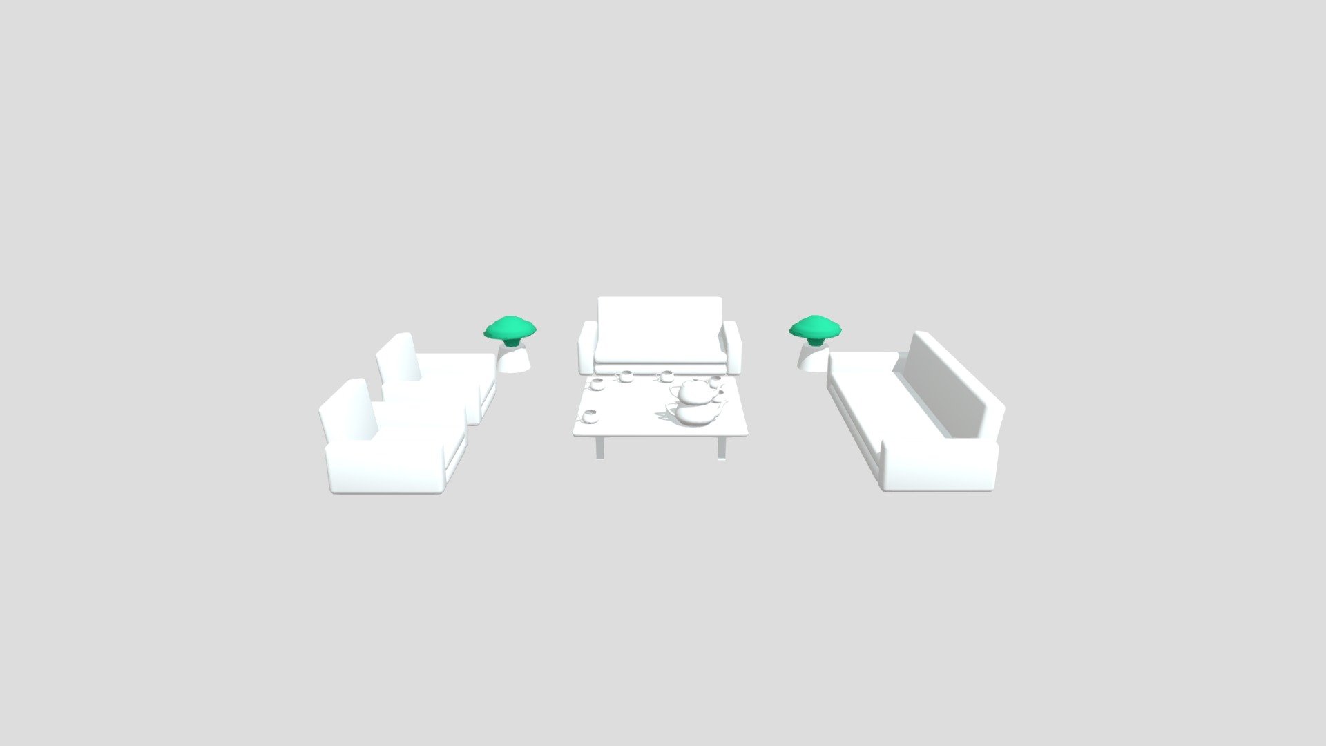 Living Room - 3D model by berfenursimsek [01c5381] - Sketchfab