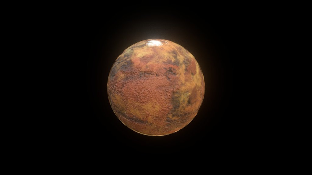 Planet Mars - 3D model by USwasp [01c5e0d] - Sketchfab