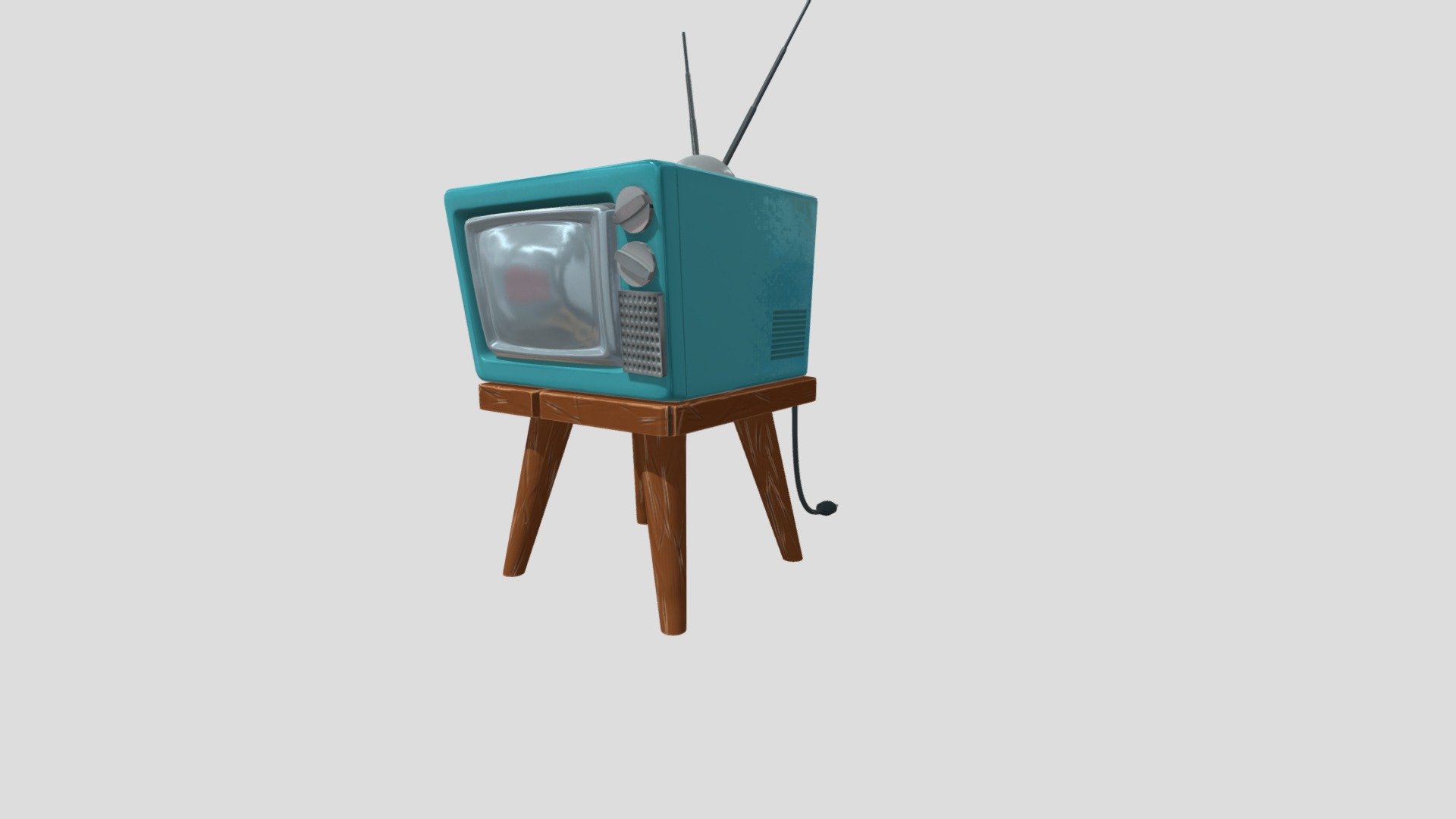 tv stylized prop - 3D model by svein_rop_z [01c685f] - Sketchfab