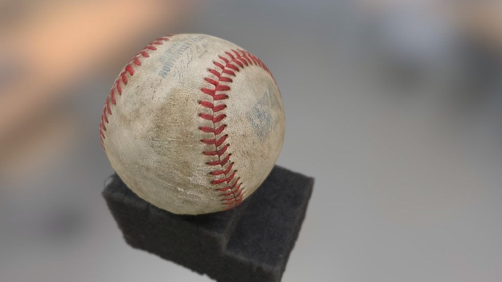 Baseball - 3D model by jinha.jung [01c6b3e] - Sketchfab