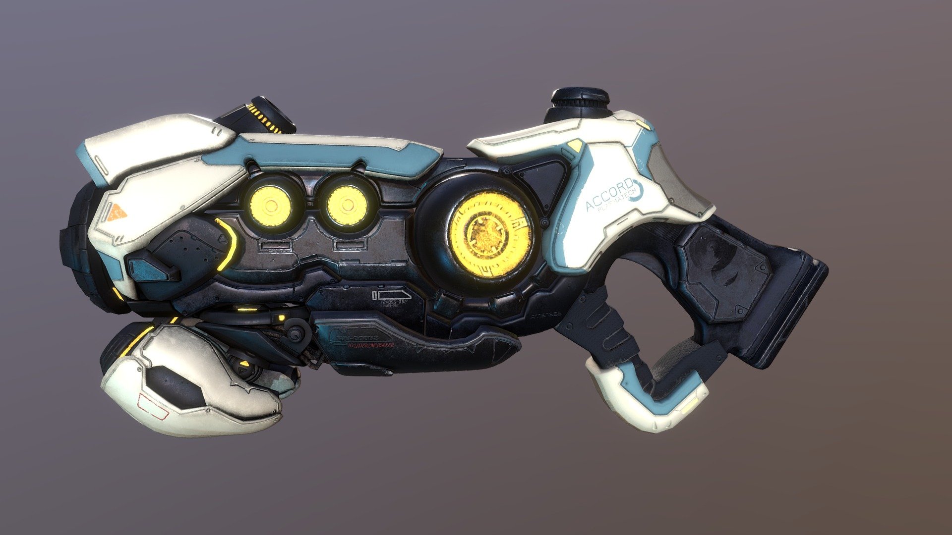 Plasma Rifle - 3D model by jbaker3d [01c7f07] - Sketchfab