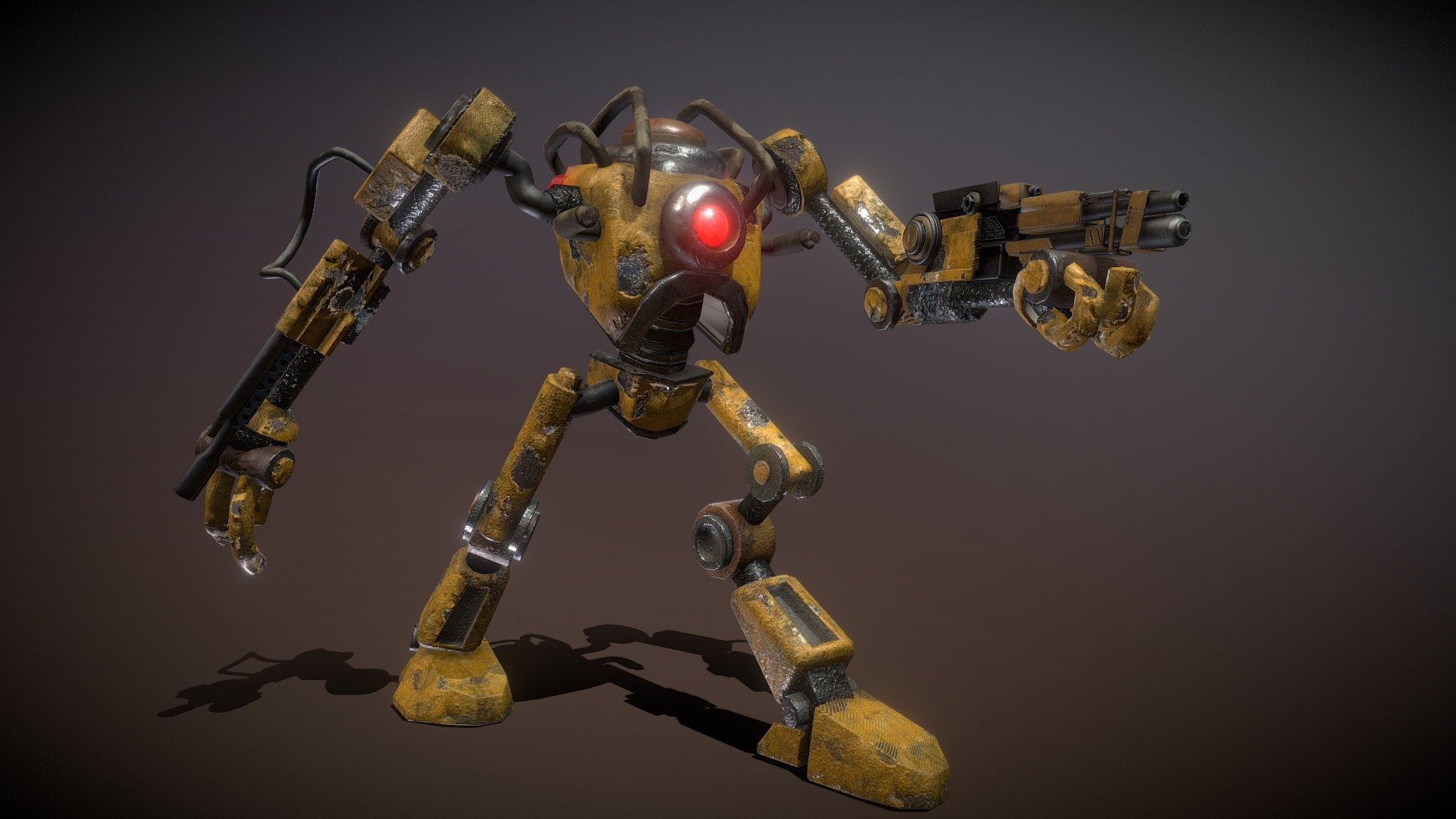 DroiZone - Dralix-w60 - 3D model by Leandro Ramos (@FireGameStudios ...