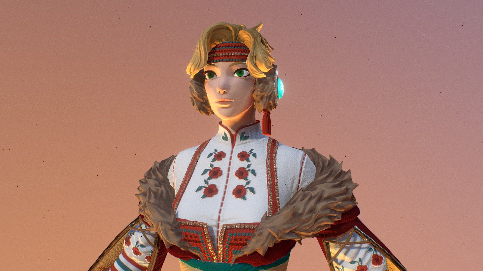Volya - Genshin Character [GART220 Assignment] - 3D model by Kremena ...