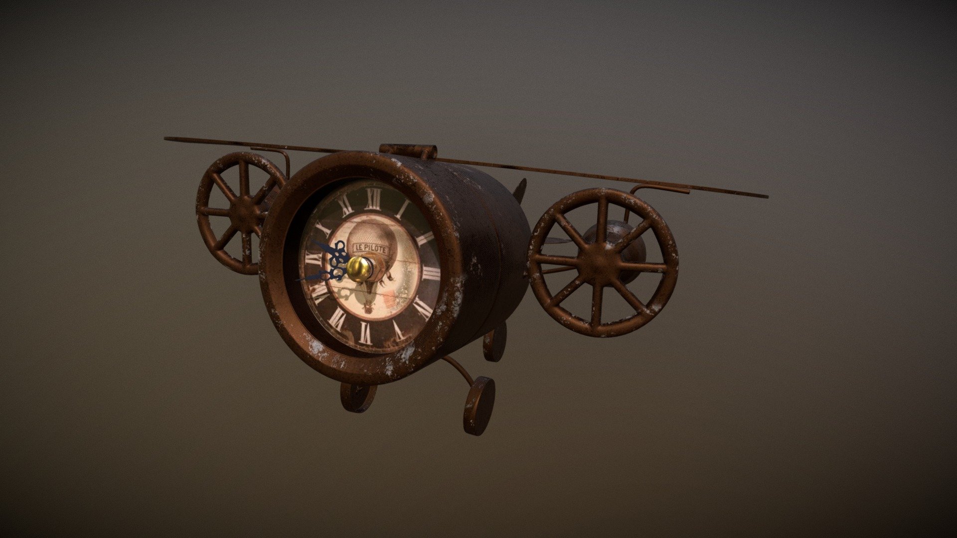 Clock - 3D model by cgteddy [01c91ba] - Sketchfab