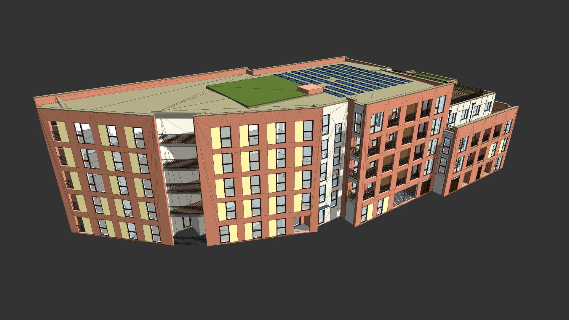 ALBANY HOUSE - 3D model by iCreate3d.com [01caa59] - Sketchfab