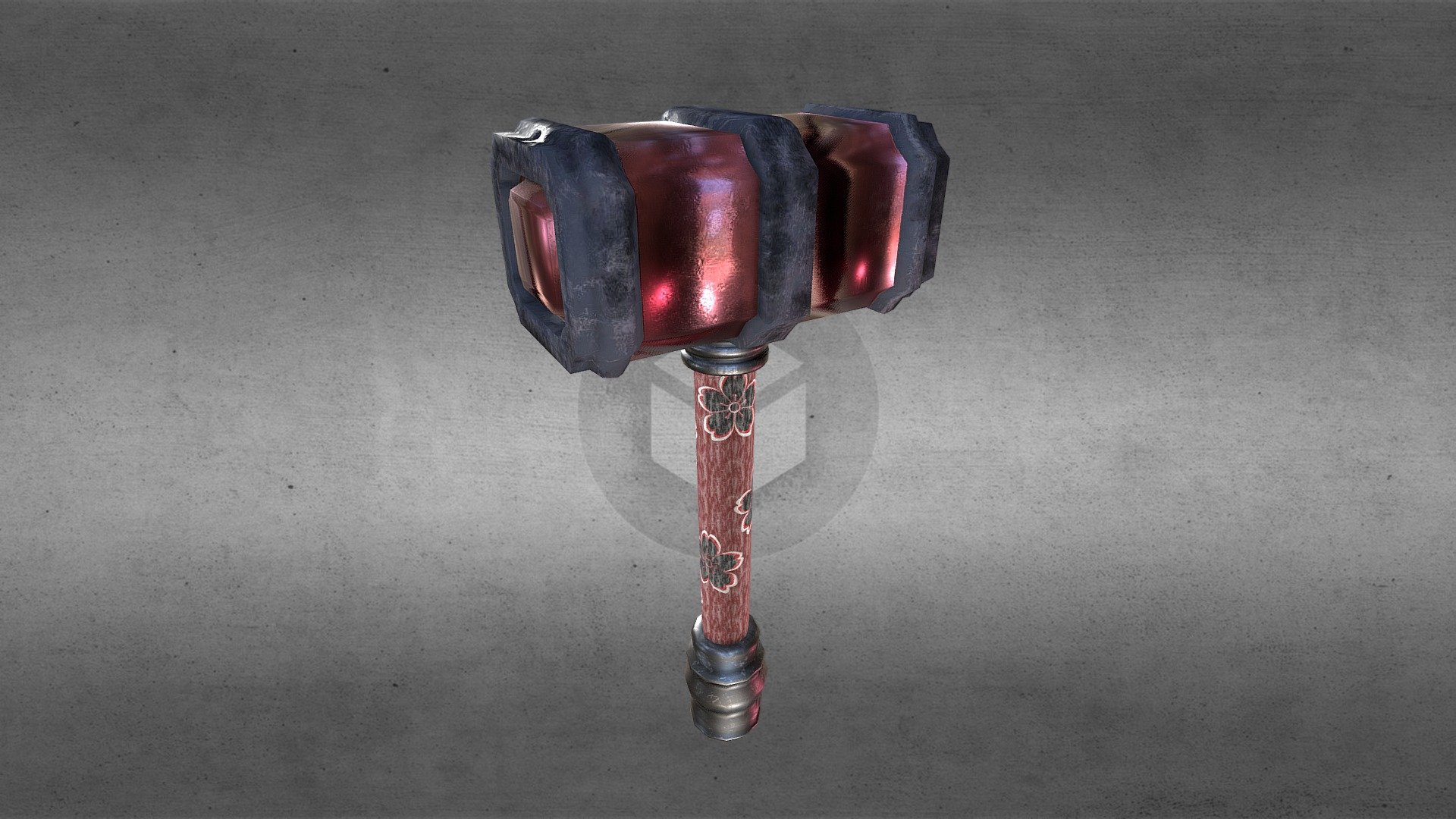 Ruby Hammer - 3D model by Assassiinated (@AlfieWilson) [01cd521] - Sketchfab