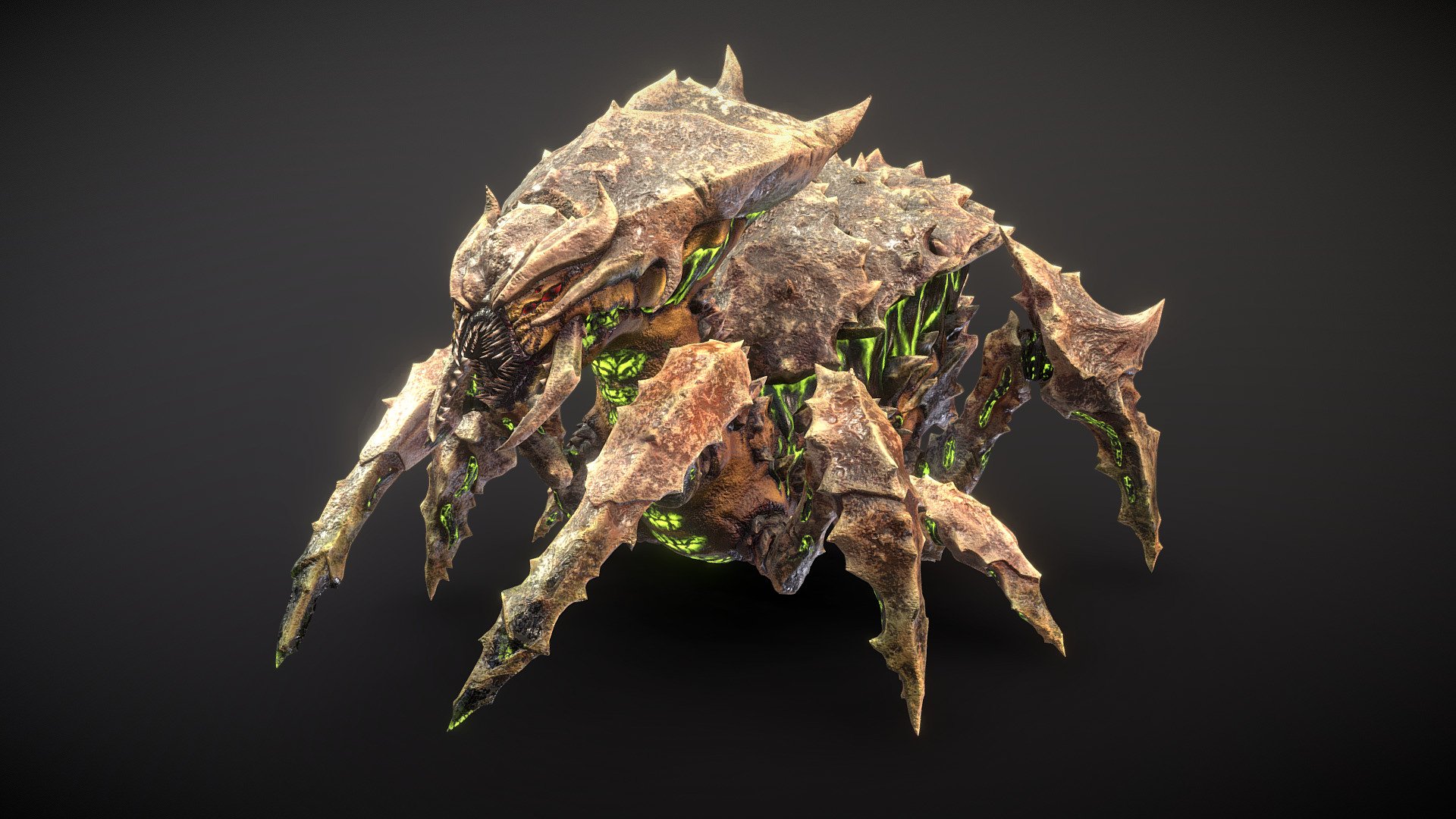 Alien Bug - 3D model by JuegoStudio [01cf897] - Sketchfab
