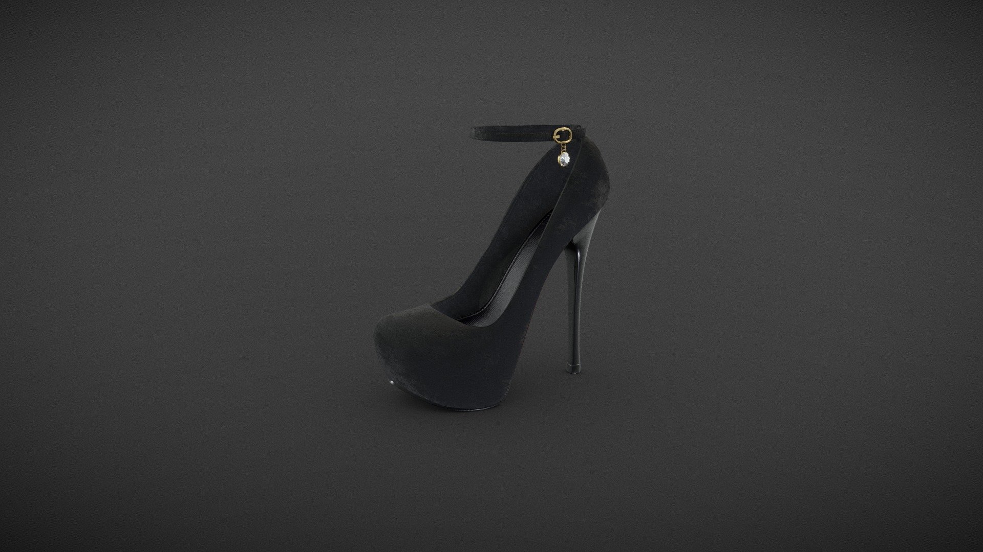 Stilettos High Heels Platform Shoes 2 - Buy Royalty Free 3D model by ...