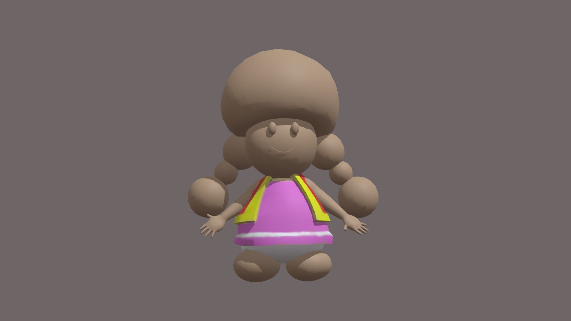 Toadette tarea - Download Free 3D model by camiQ21 [01d1382] - Sketchfab