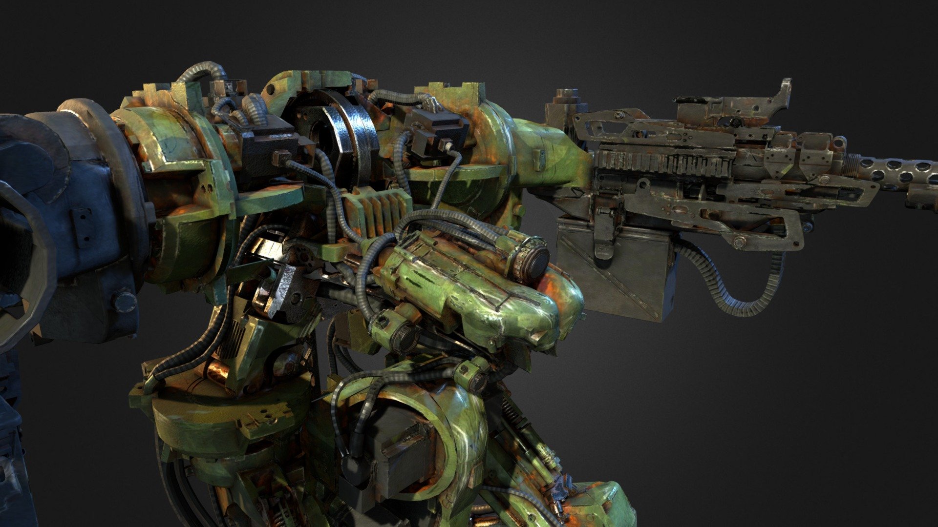 MECH MARINE C01 - 3D model by Daniel Magyar (@balmor3d) [01d1b85 ...