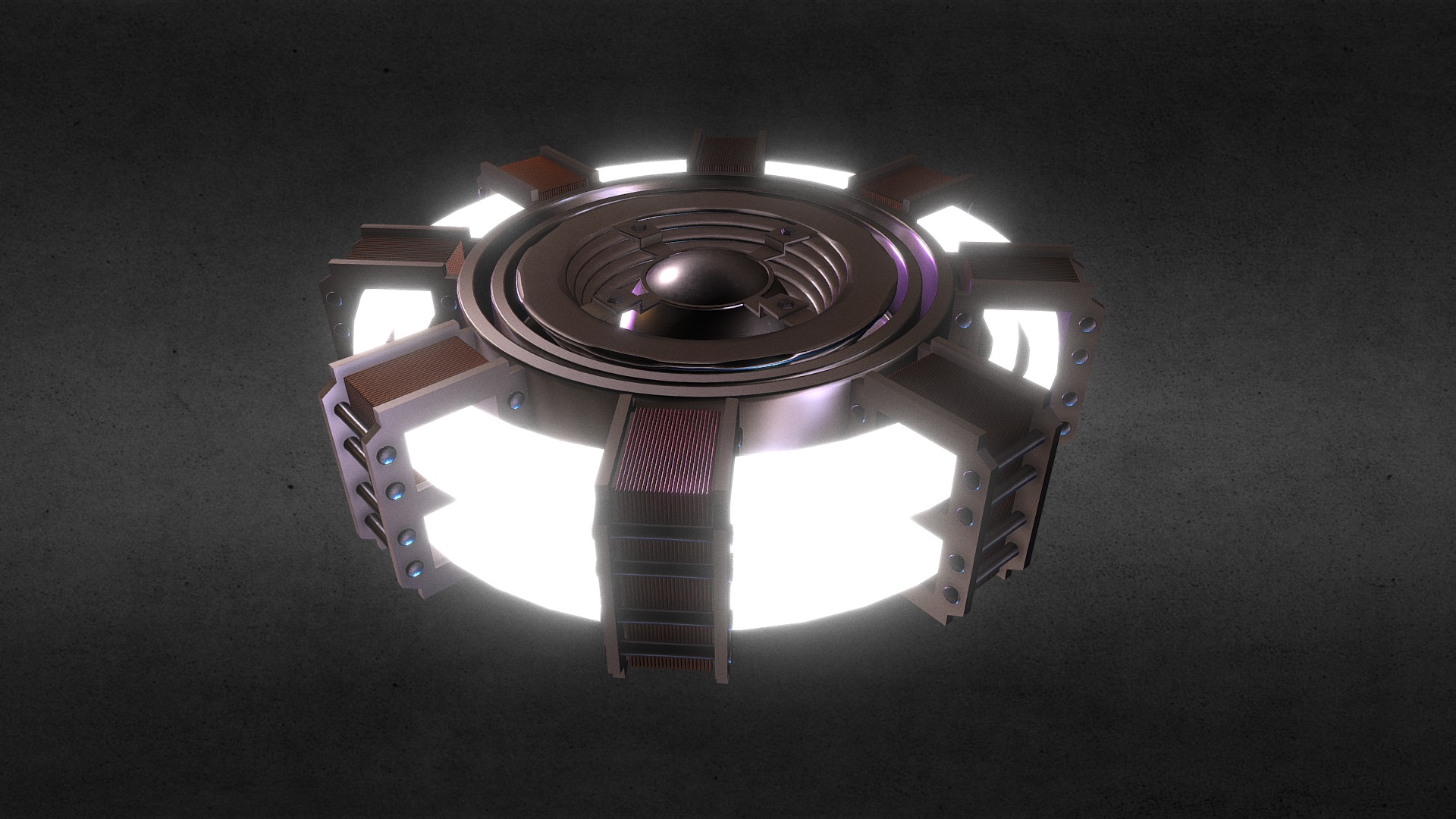 Arc Reactor Concept - 3D model by Conductor (@Cndctr) [01d1ffc] - Sketchfab