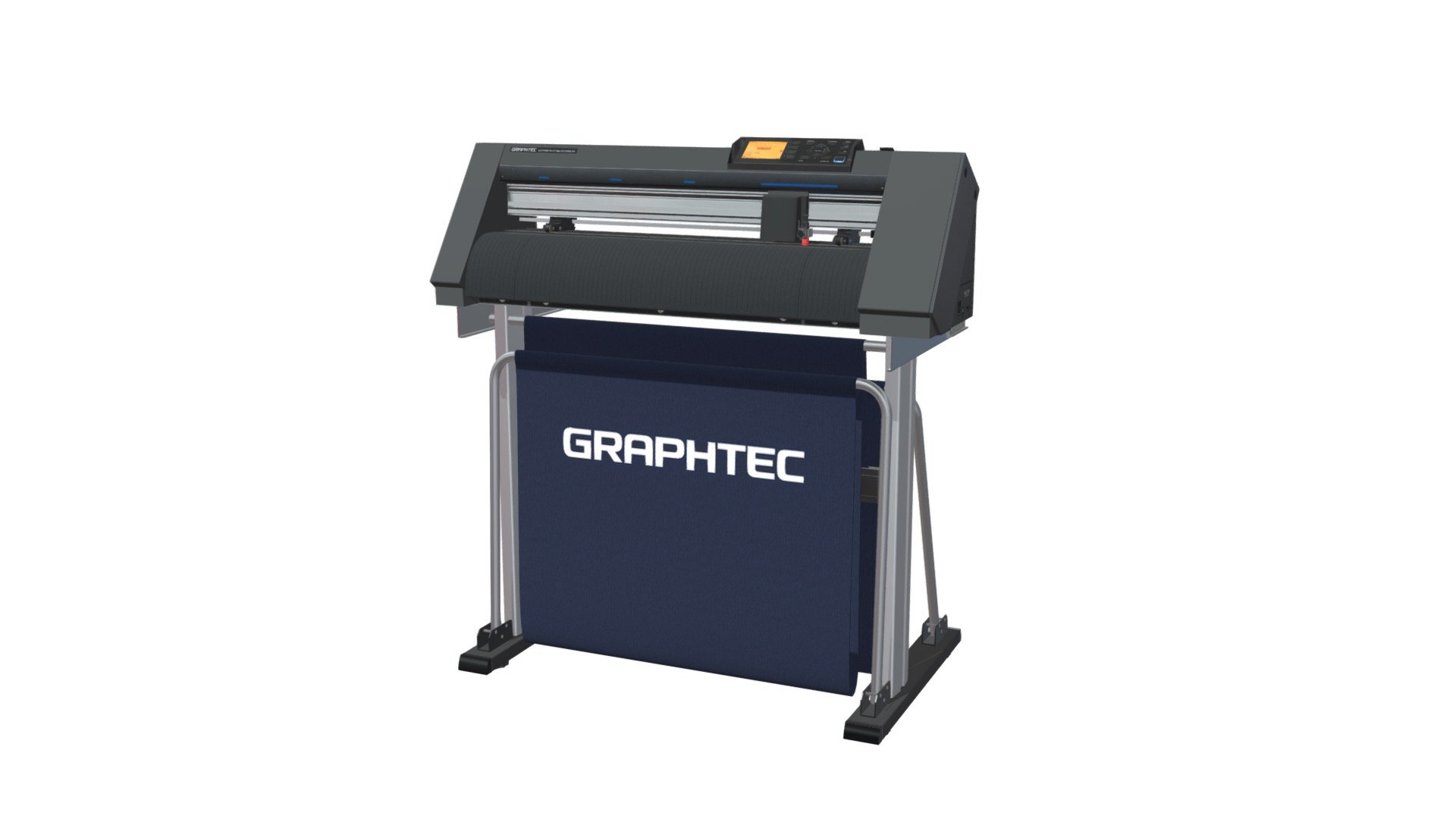 Graphtec CE7000-60 with Media Basket - Download Free 3D model by ...