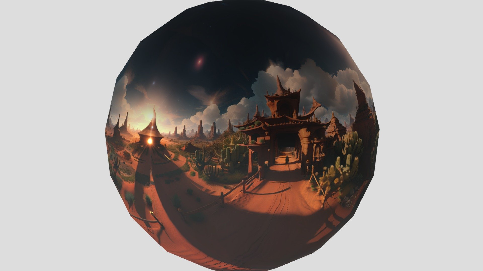 Parameswara Chronicles: Desert Skybox - Download Free 3D model by Dr ...