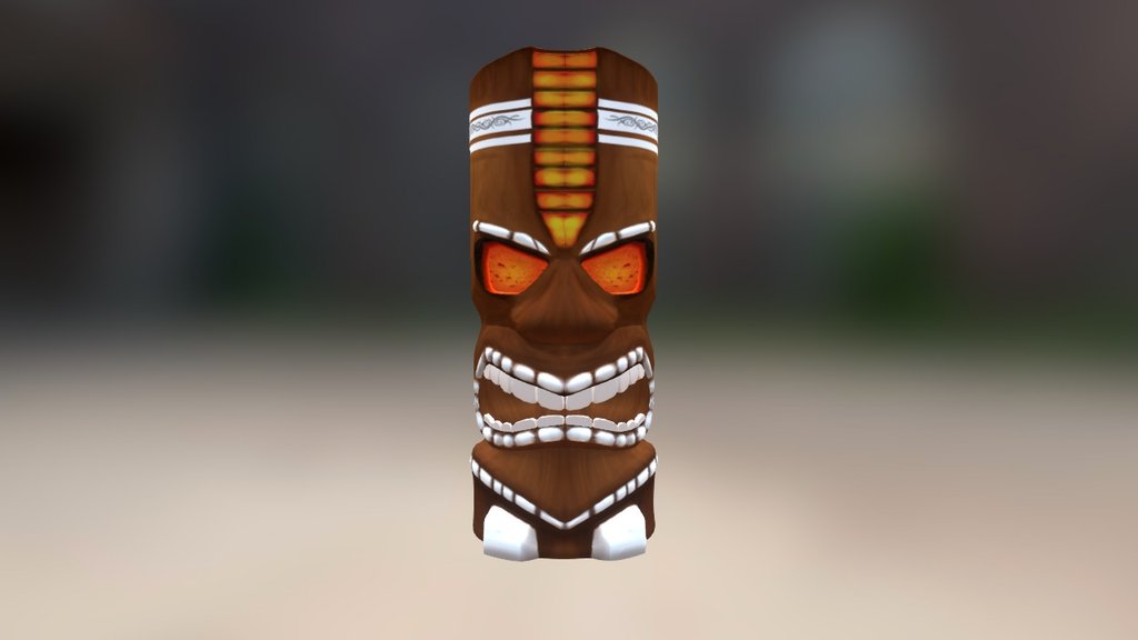 Tiki - 3D model by Michael Caristo (@m.caristo) [01d4daa] - Sketchfab