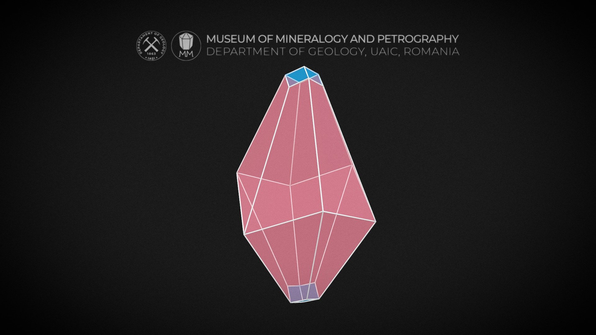 Crystallographic form of Calcite - 3D model by Museum of Mineralogy and ...
