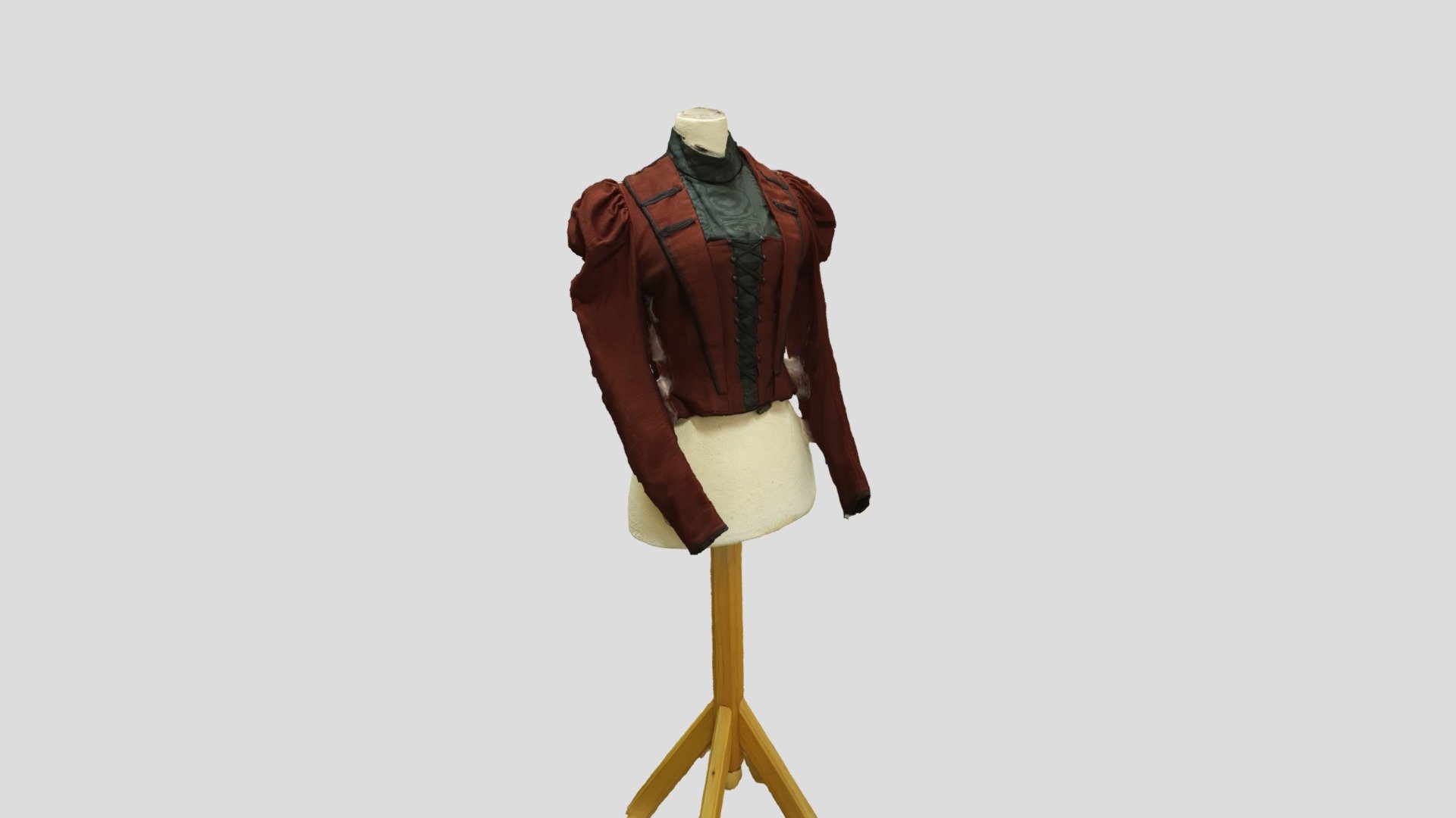 Maroon Top-2-1 - 3D model by filipgerat [01d5818] - Sketchfab