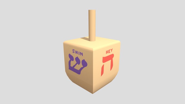 Dreidel 3D models - Sketchfab