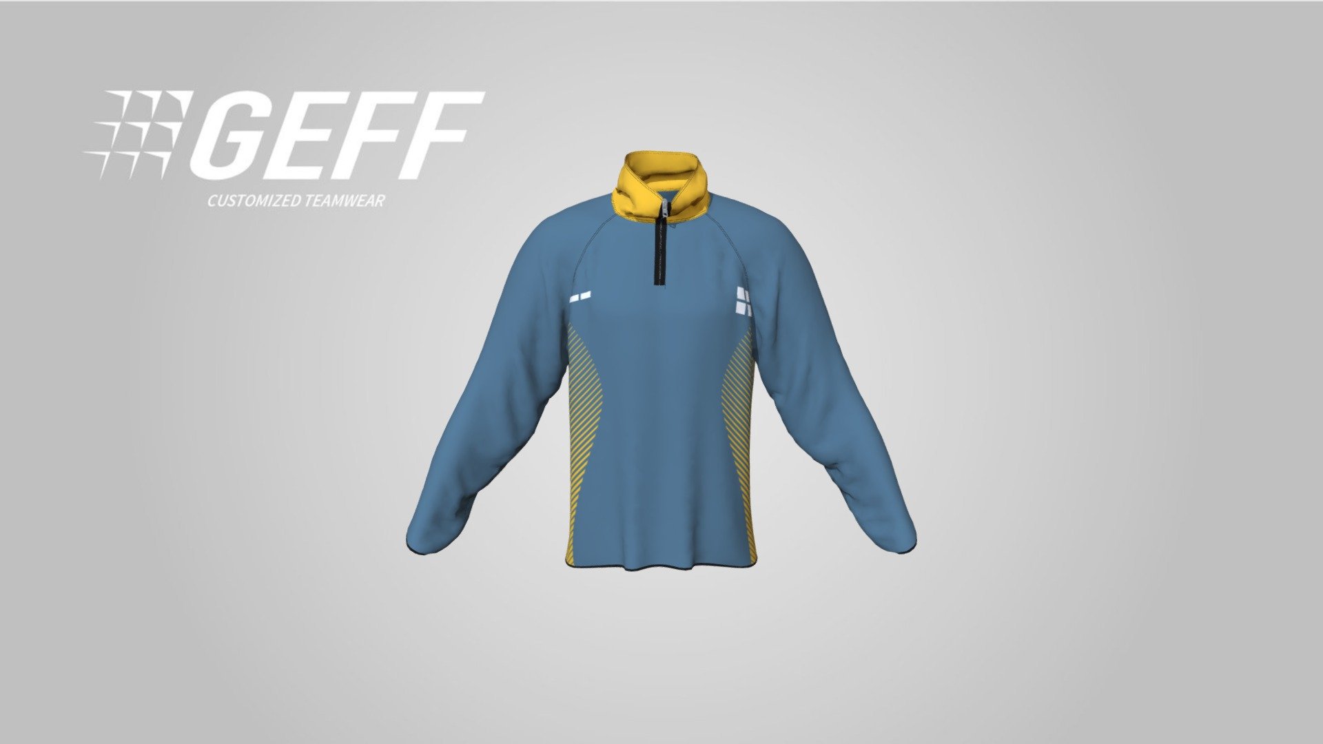 GEFF OTHALA COLLECTION HALF ZIP SWEATSHIRT - 3D model by GEFF SPORT ...