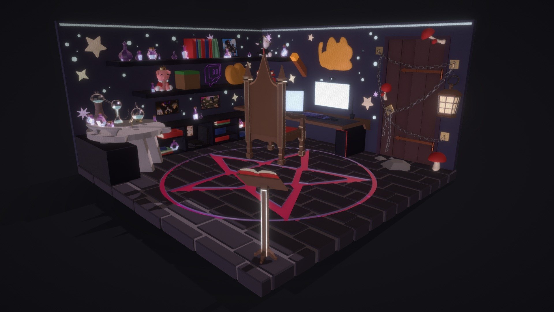 Project Chamber 3D - 3D model by Lumina (@LuminaChan) [01d6896] - Sketchfab