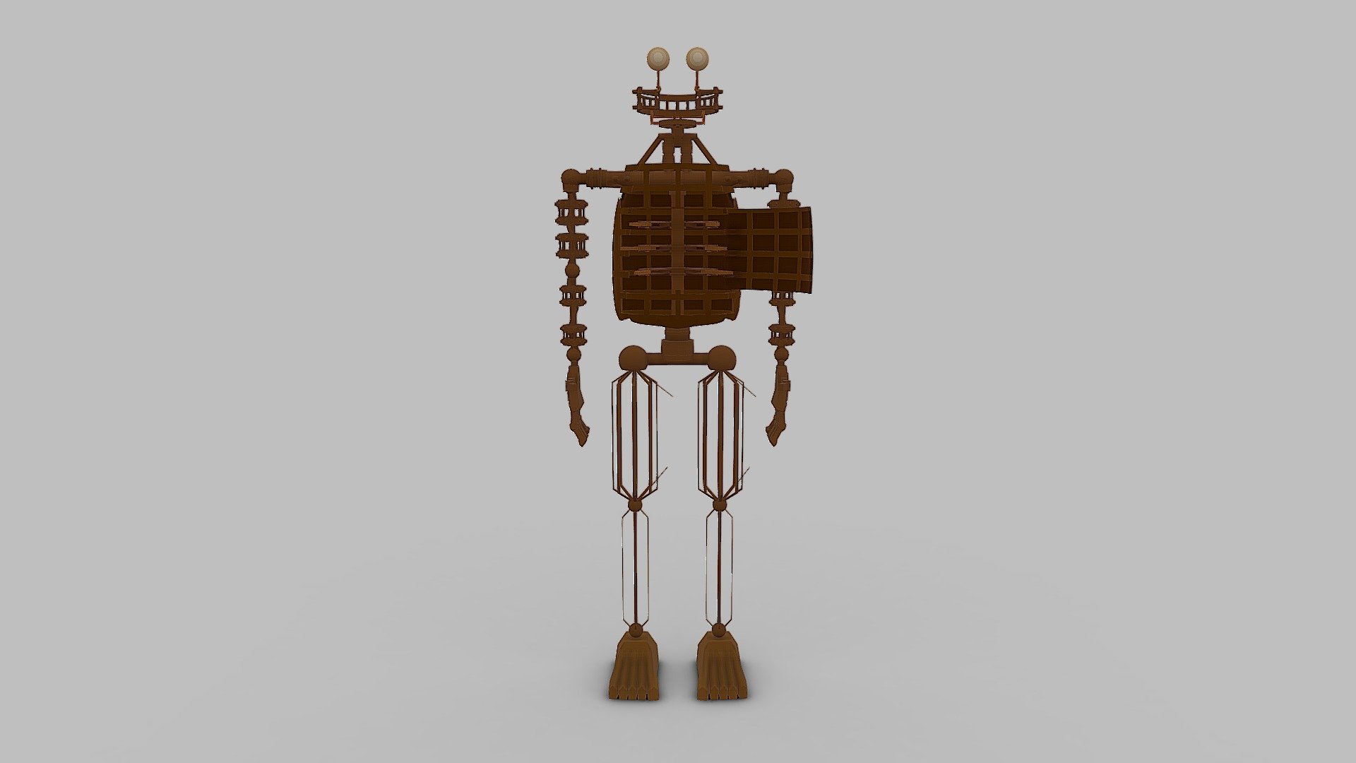 Rusty Springlock Endoskeleton - 3D model by LC_3D (@lcopenhaver3608 ...
