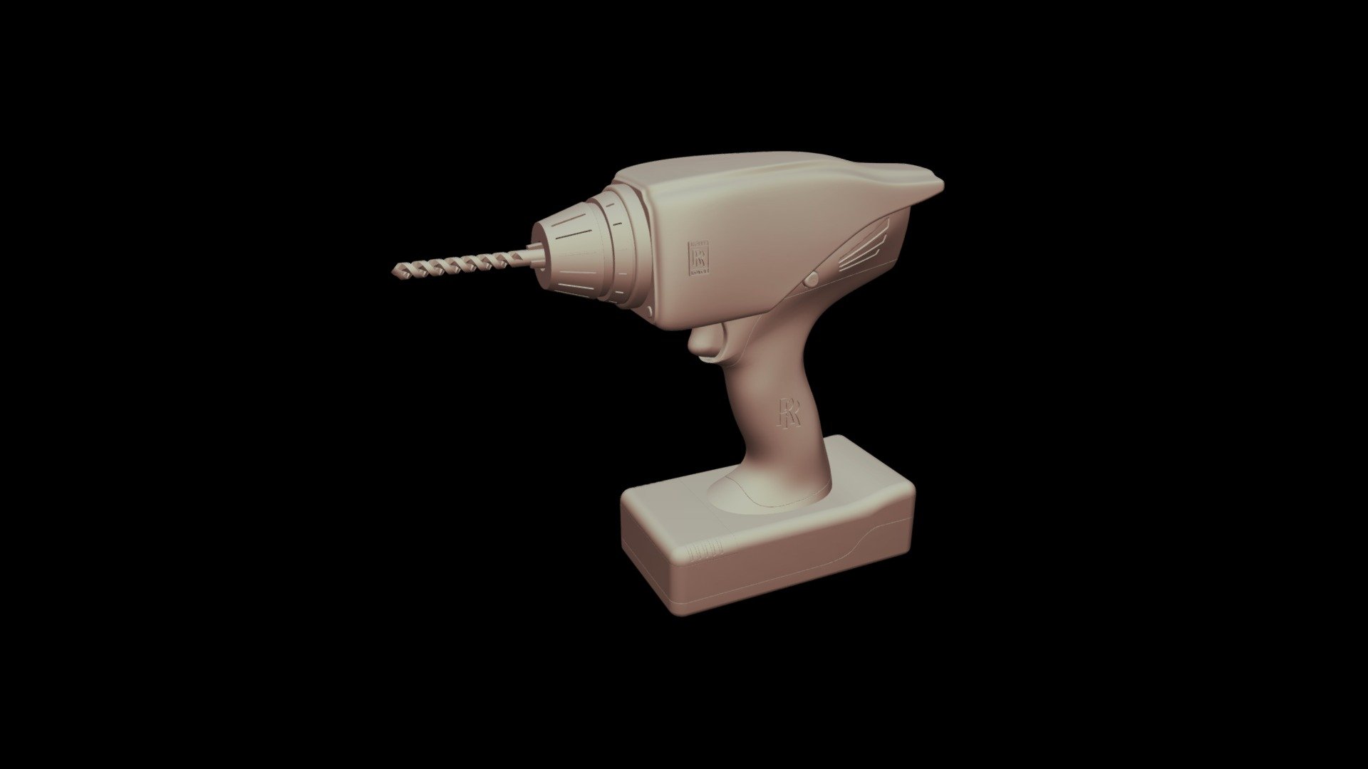 RR Power Drill J Wilcock 17091052 - 3D model by Edmund Keefe ...