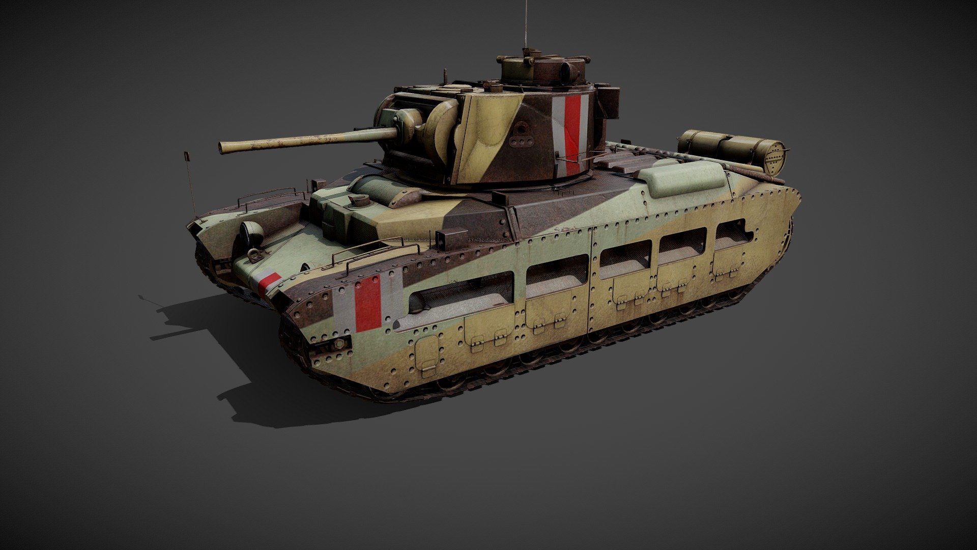 Matilda Mk II - 3D model by Petr.Tlach [01d79e6] - Sketchfab