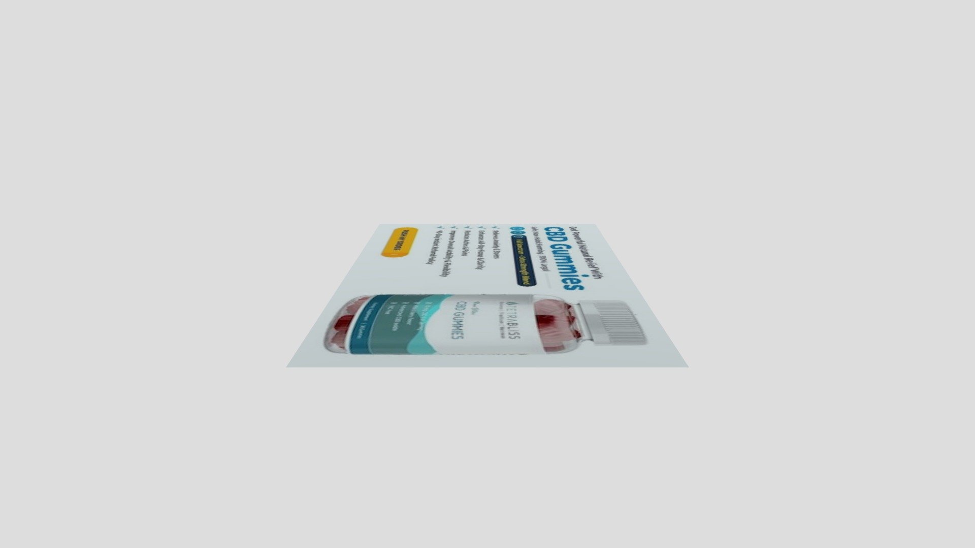 Tetra Bliss CBD Gummies :- Side Effects? Check - 3D model by Tetra ...