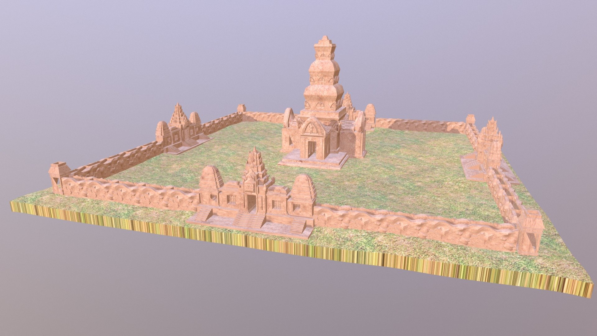 Prasart Phimai - 3D model by EF.Satapat [01d876d] - Sketchfab