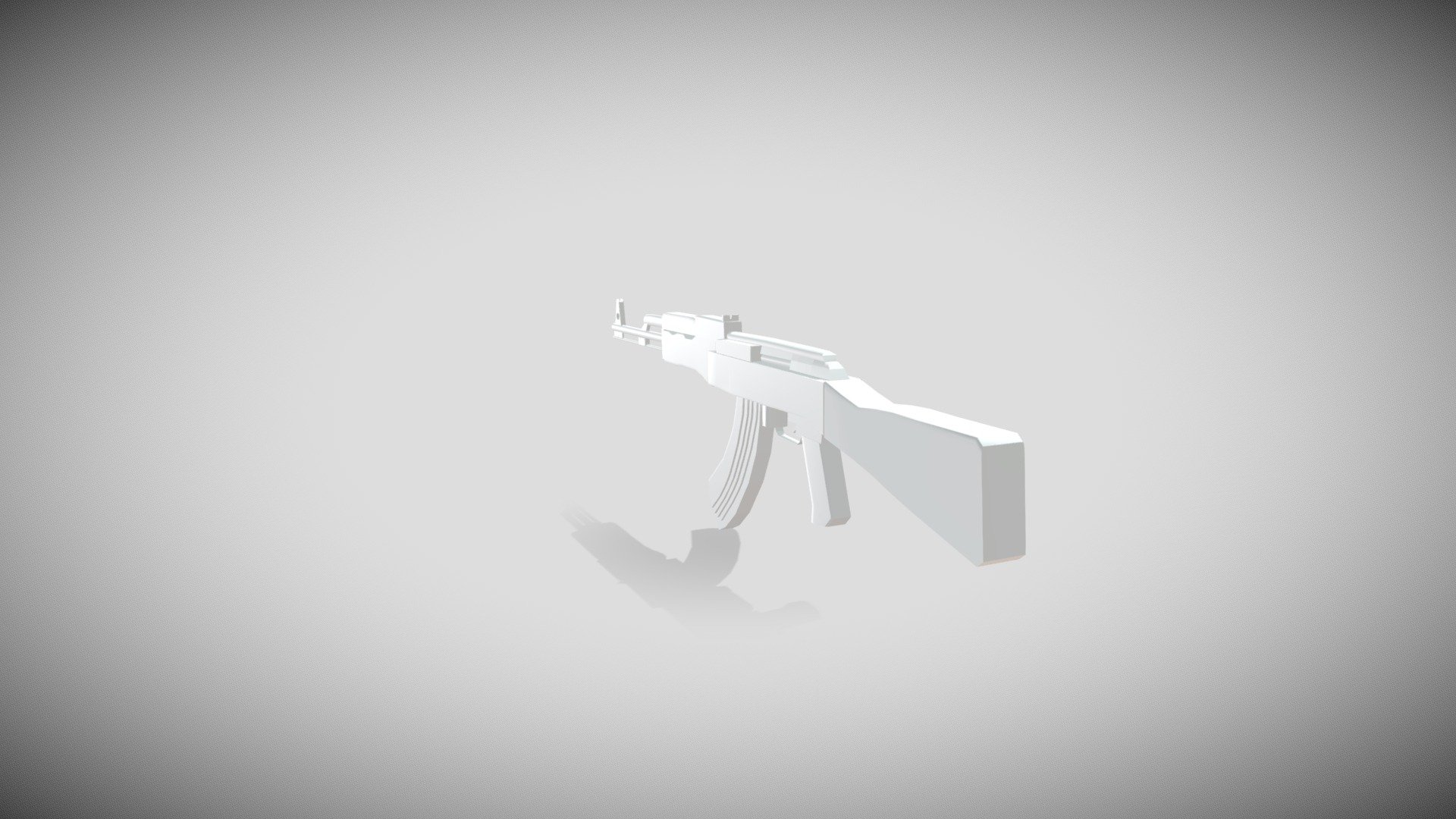 Low Poly AK - Download Free 3D model by Doilt [01d8f80] - Sketchfab