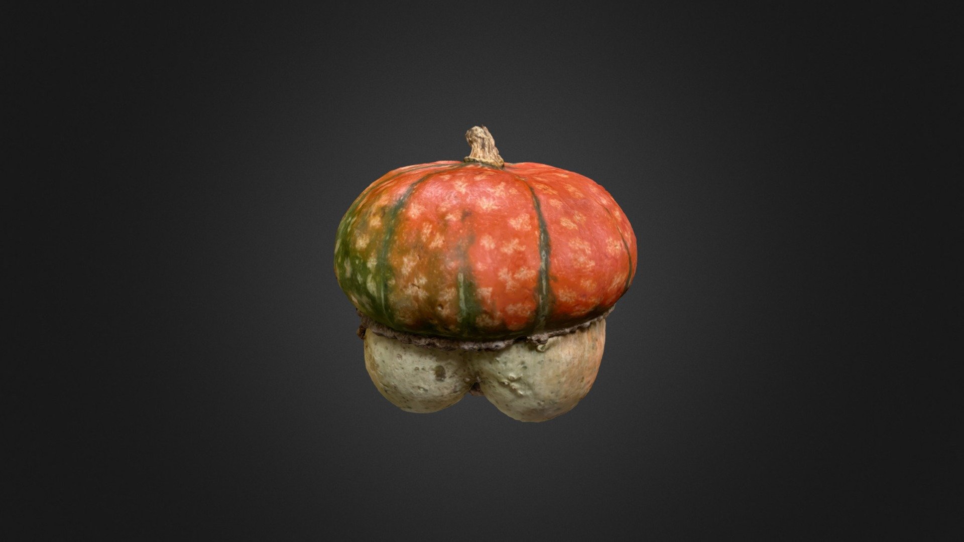Pumpkin with a booty - 3D model by AlexyStudio [01da87d] - Sketchfab