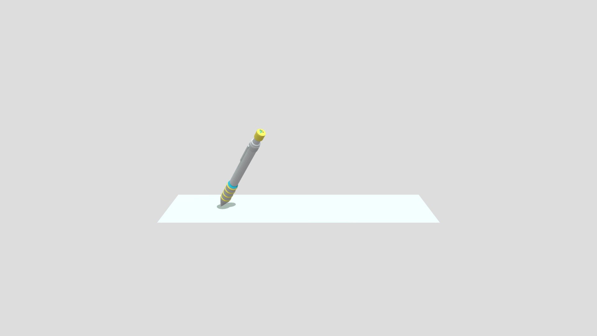 3D animation: mechanical pencil writing on paper - Download Free 3D ...