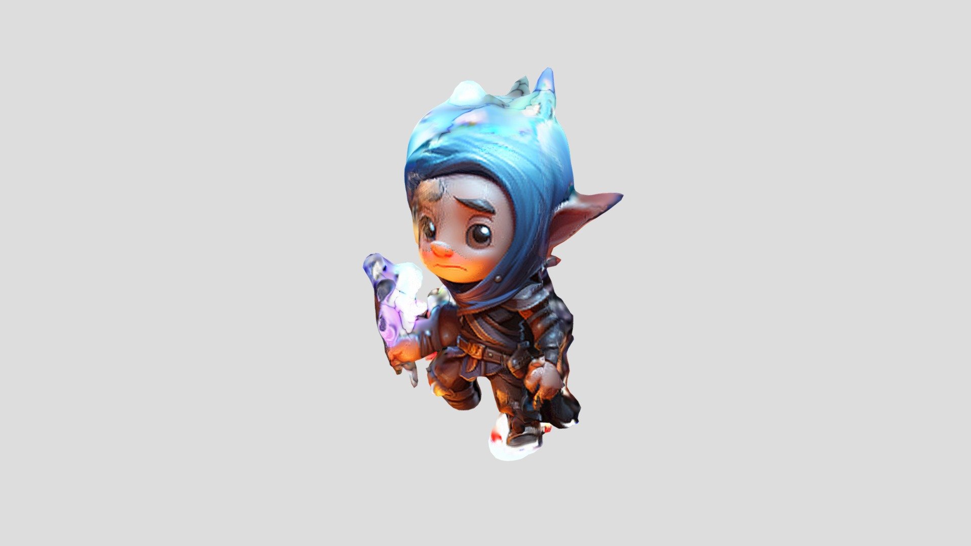 Pixel Art of a Cute Character Flying in the Sky - Download Free 3D ...