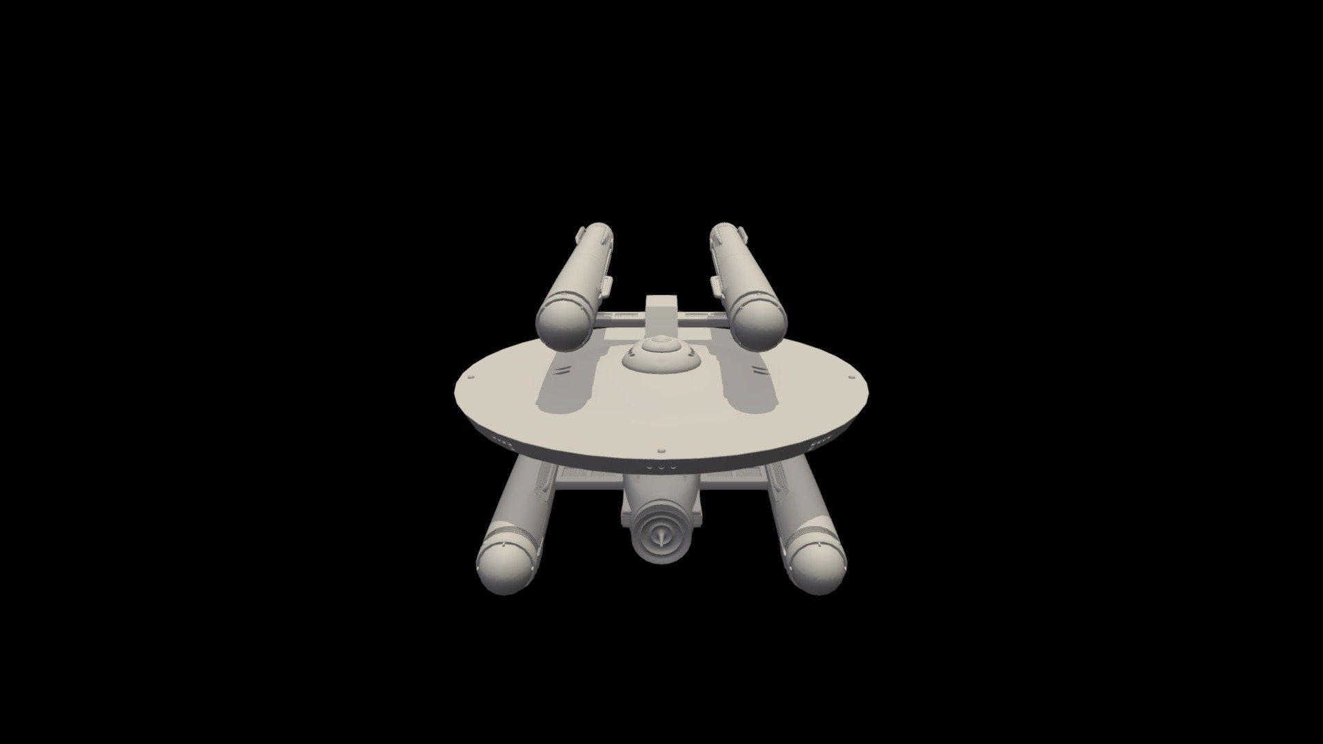 Star Trek TOS inspired ship - 3D model by LSTragen (@sjbridgwater ...