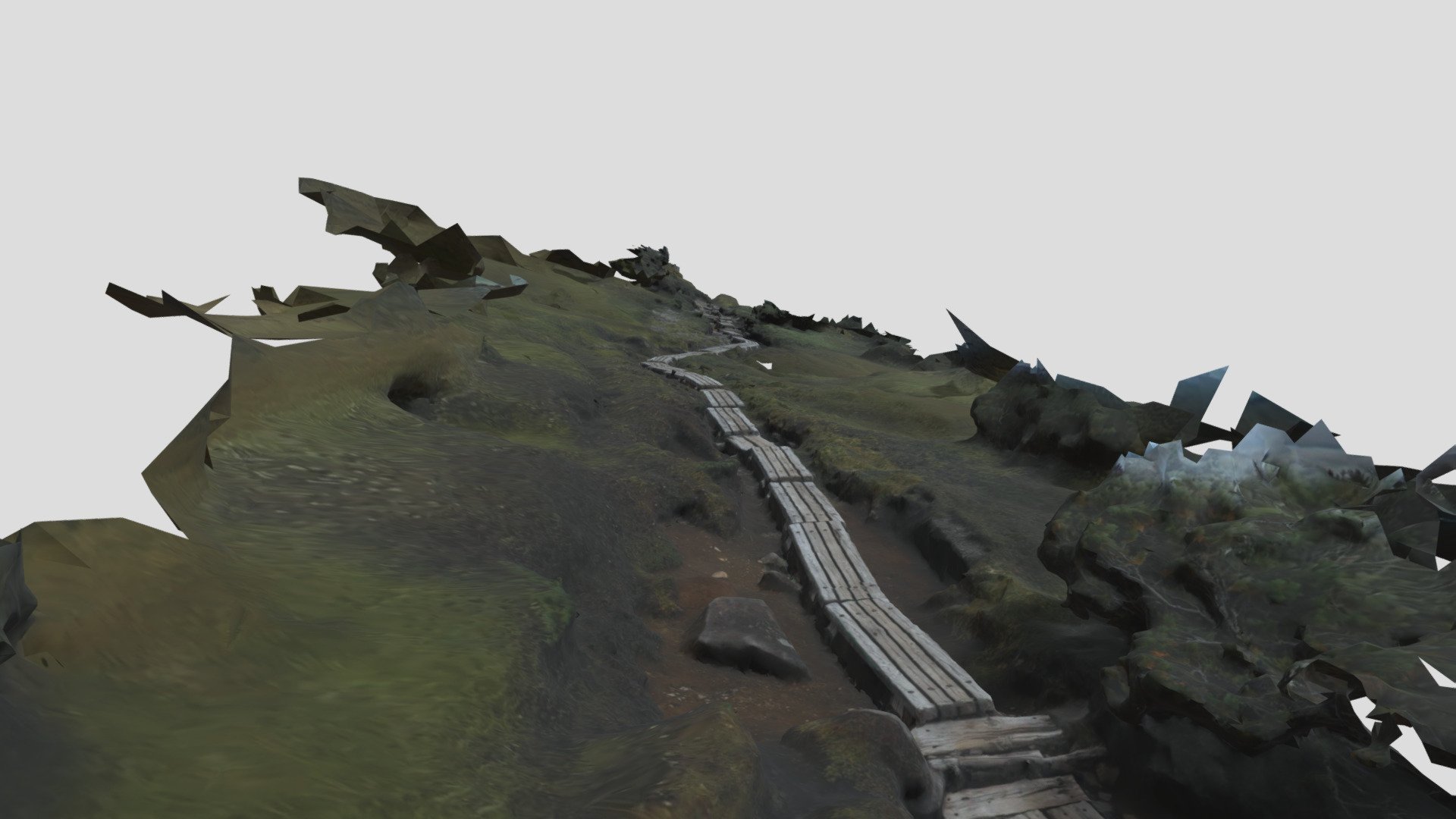 Mt.Midori-dake Trail 15 2ndGarden - Download Free 3D model by ezorisu ...