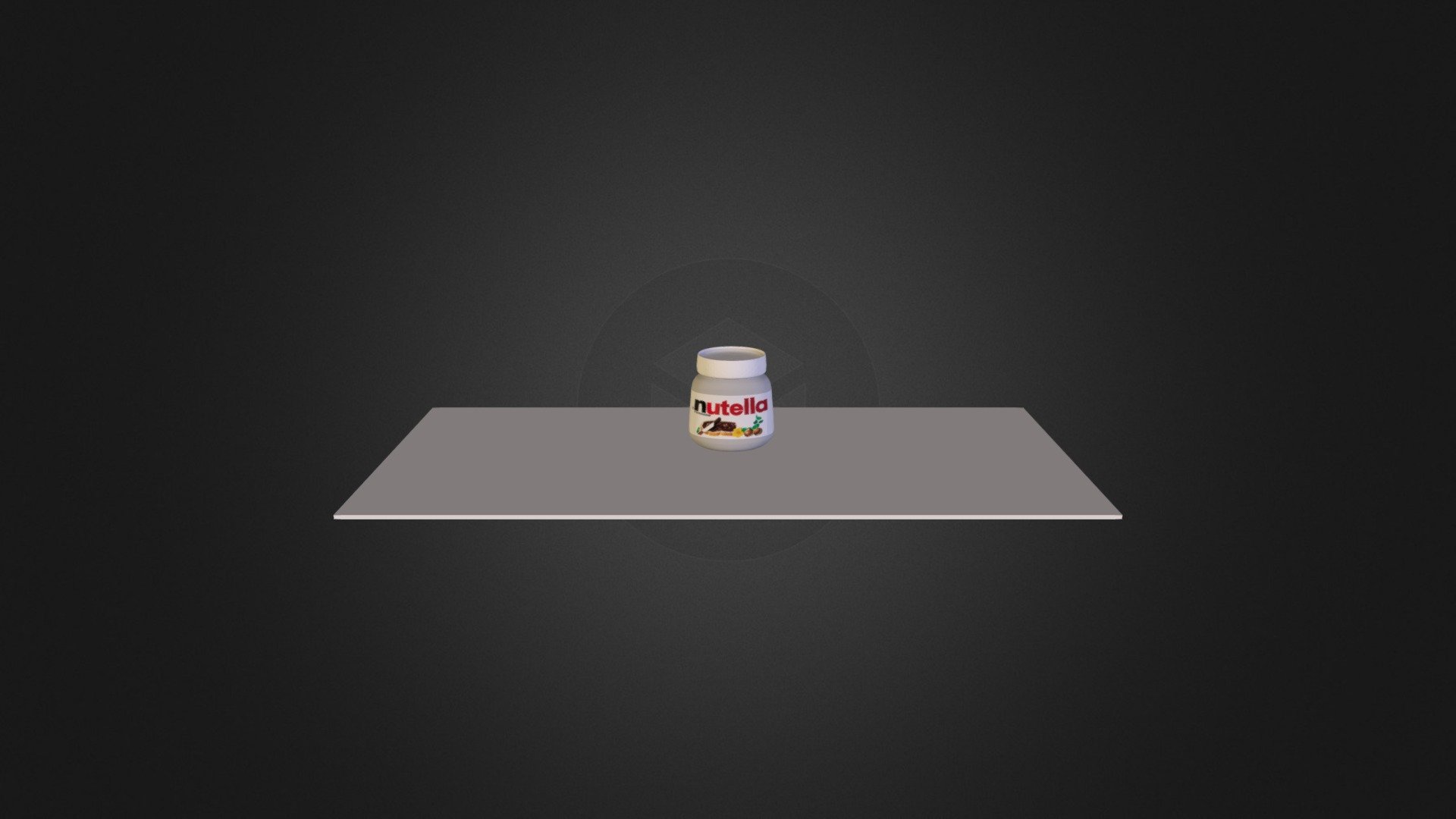 22-nutella 3ds - 3D model by swapnilkyadar [01dd90f] - Sketchfab